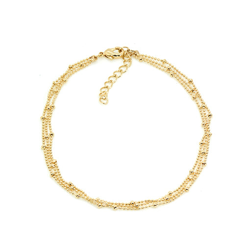 22ct gold anklet store